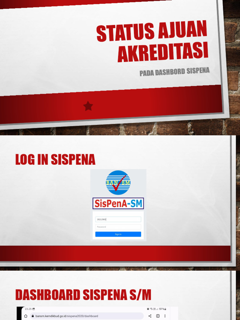 Status Ajuan Akreditasi | PDF