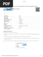 Portal SAT - Impresión de RTU - Guatemala | PDF