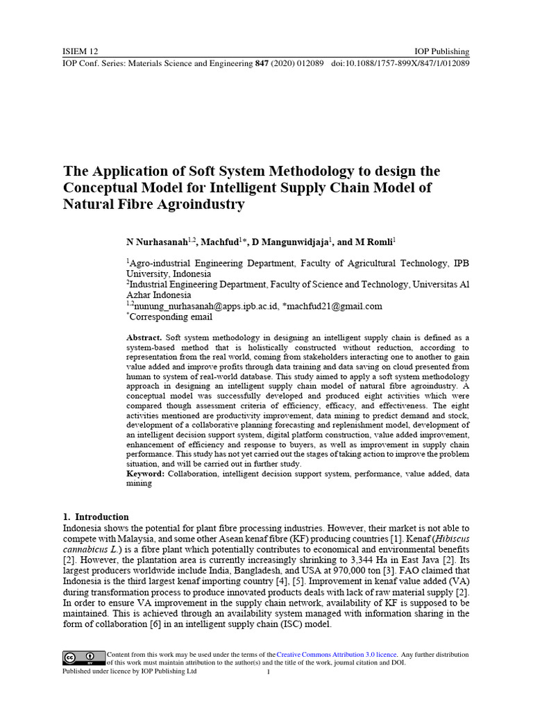 The Application of SSM Todesign The Conceptual Model | PDF | Conceptual Model