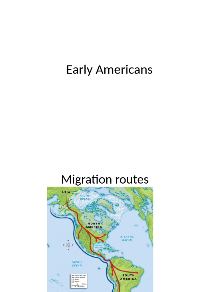 Early Americans 2024 | PDF | Indigenous Peoples Of The Americas