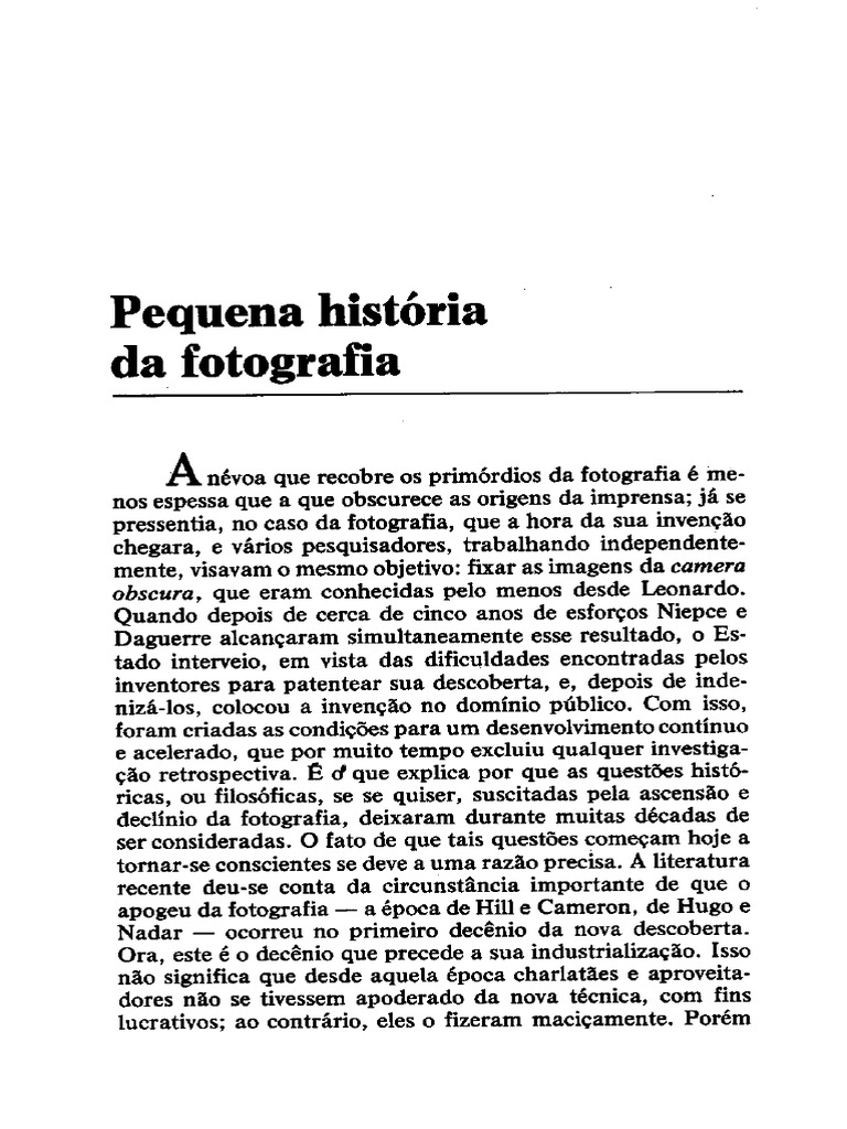 Pequena_historia_da_fotografia_Benjamin (1) (1) | PDF