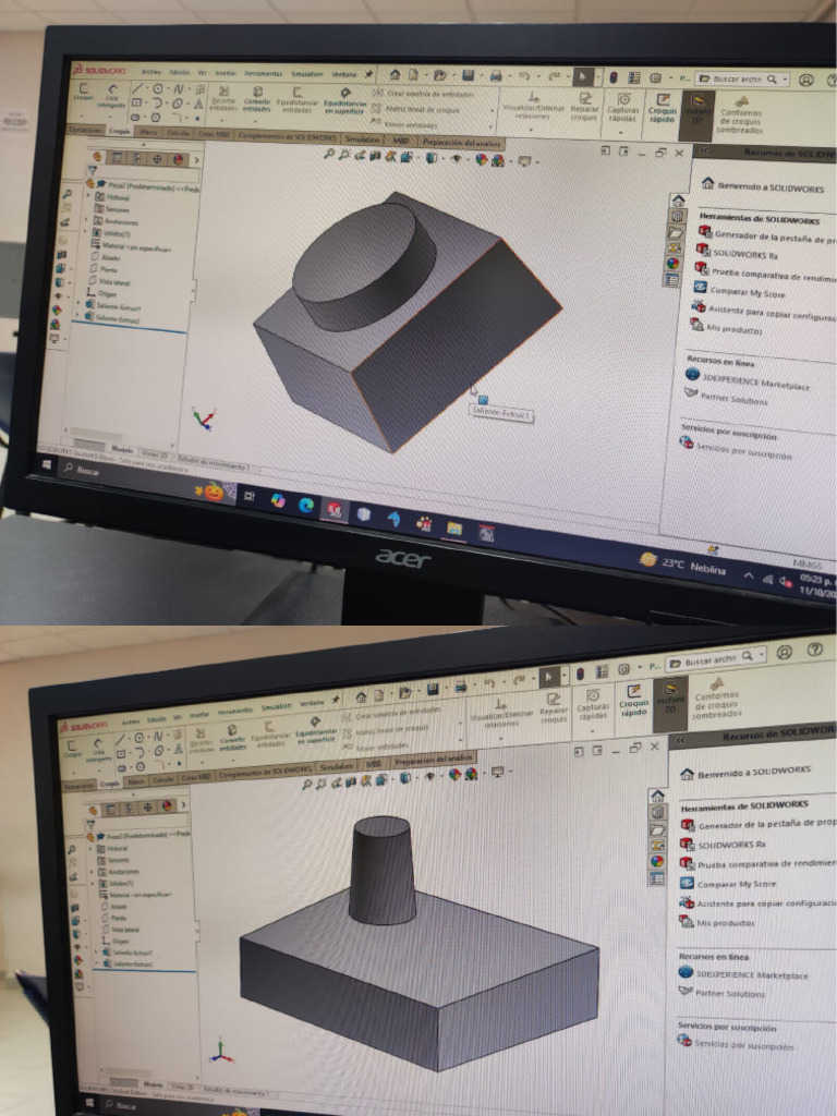 piezas solidworks | PDF