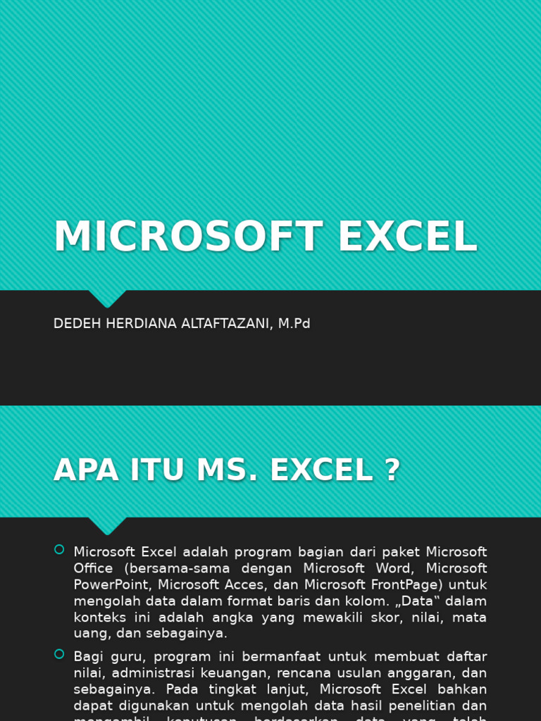 Panduan Lengkap Microsoft Excel | PDF