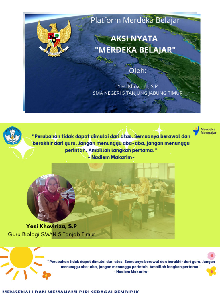 PMM Merdeka Belajar Yesi | PDF