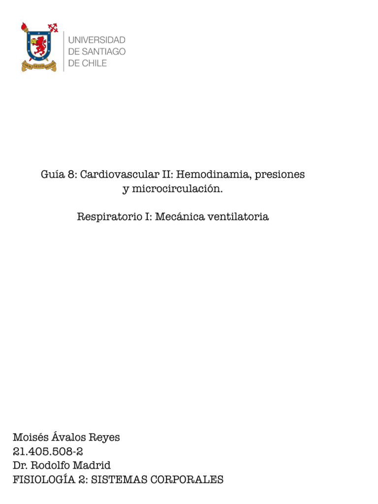 Moisés Ávalos Guías | PDF | Sistema respiratorio | Neumología