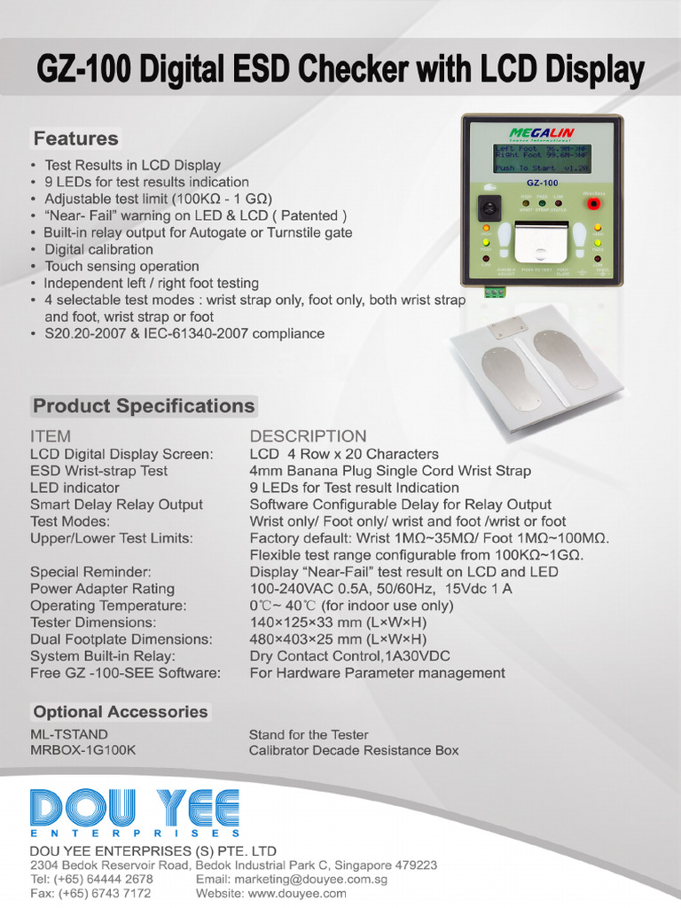 Megalin GZ-100 | PDF
