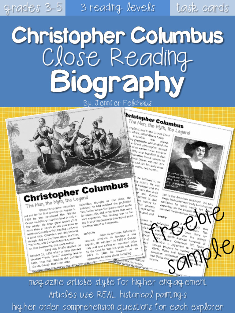 Close Reading | PDF | Christopher Columbus