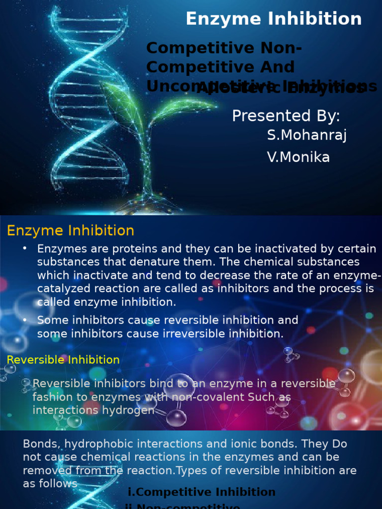 Biochemistry | PDF | Enzyme Inhibitor | Enzyme