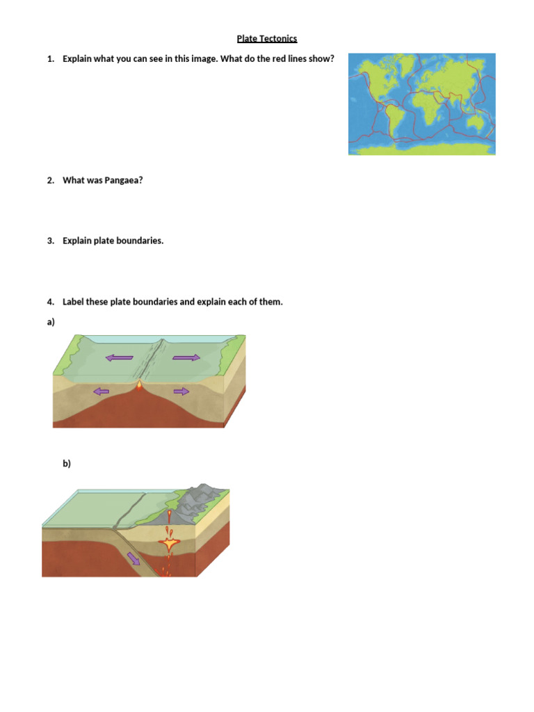 Plate tectonics | PDF