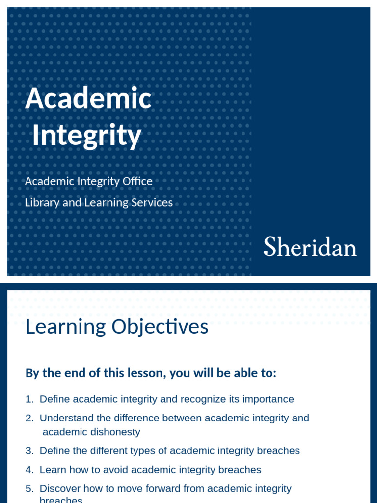 AI Presentation | PDF | Academic Integrity | Academic Dishonesty