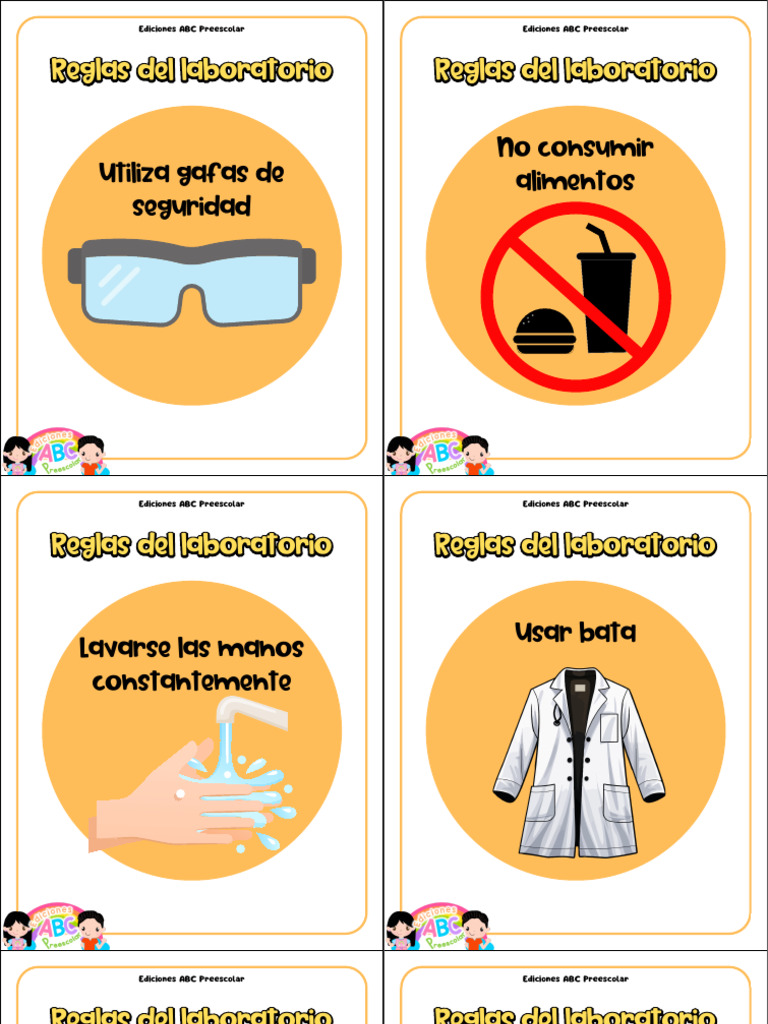 REGLAS LABORATORIO | PDF