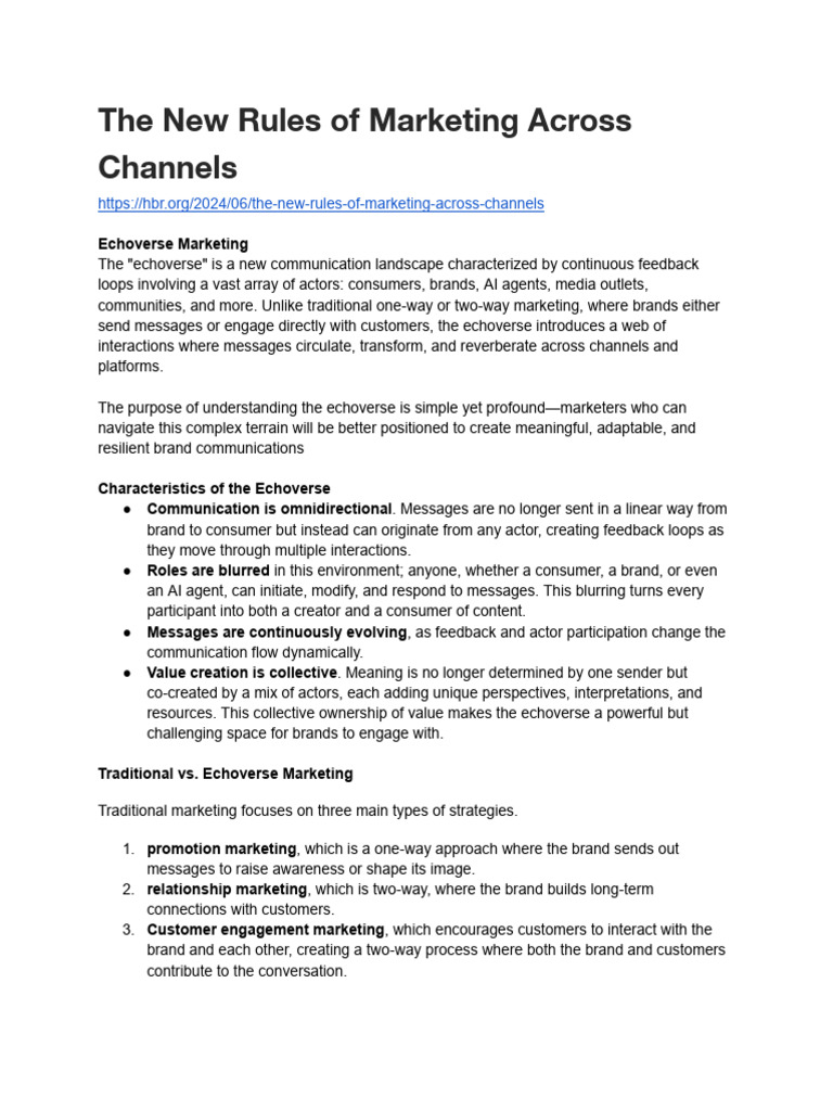 New Rules of Marketing 2025 | PDF | Brand | Marketing