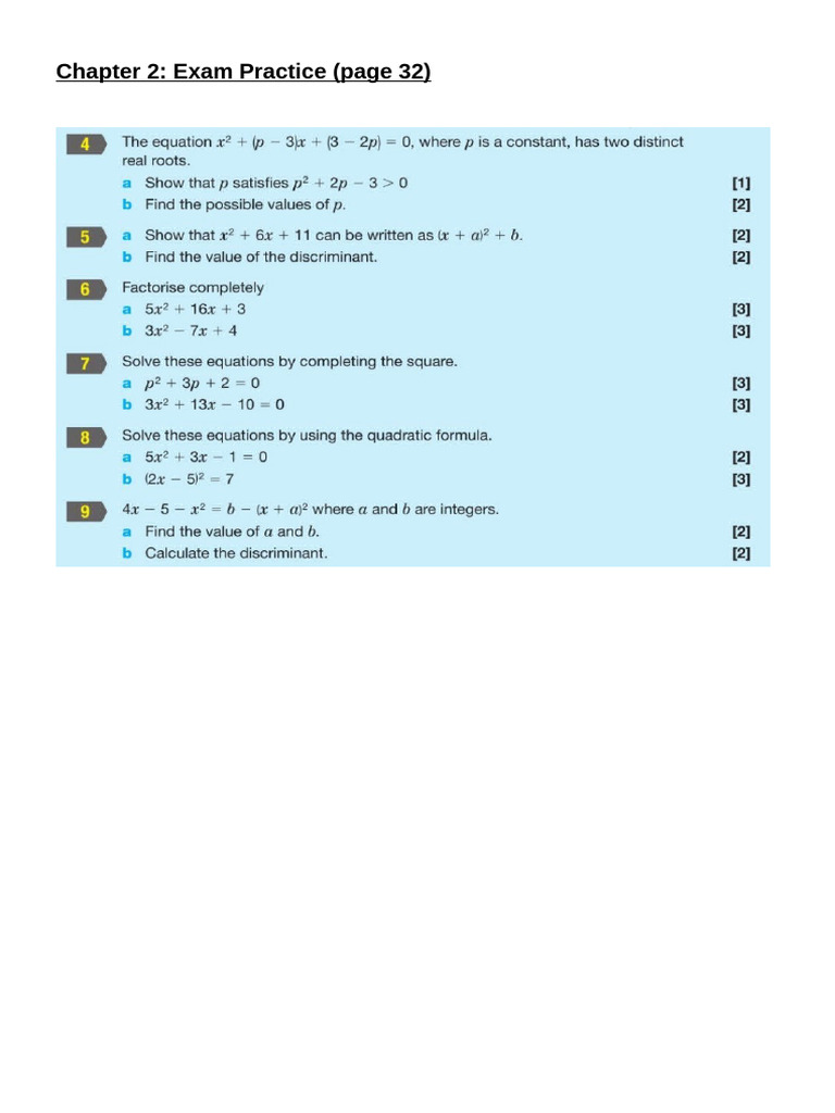 Algebra and Logarithms Exam Practice | PDF | Mathematics | Mathematical Objects