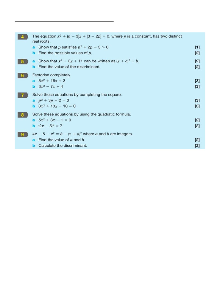 Further Pure Maths Task (09-10-2024) | PDF | Mathematics | Mathematical ...