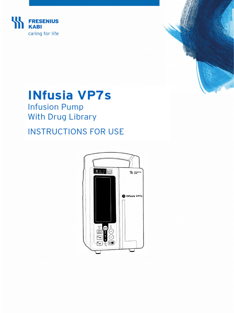 INfusia VP7s | PDF | Electrical Connector | Intravenous Therapy