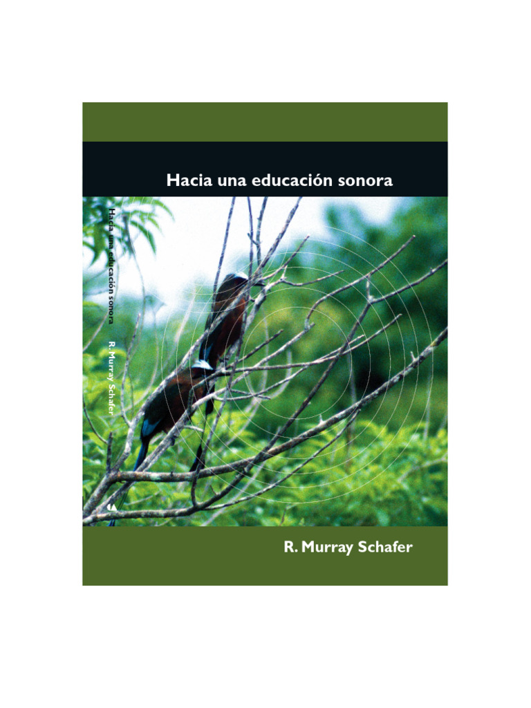 Hacia Una Educación Sonora - R. Murray Schafer | PDF | Sonido | Zapato