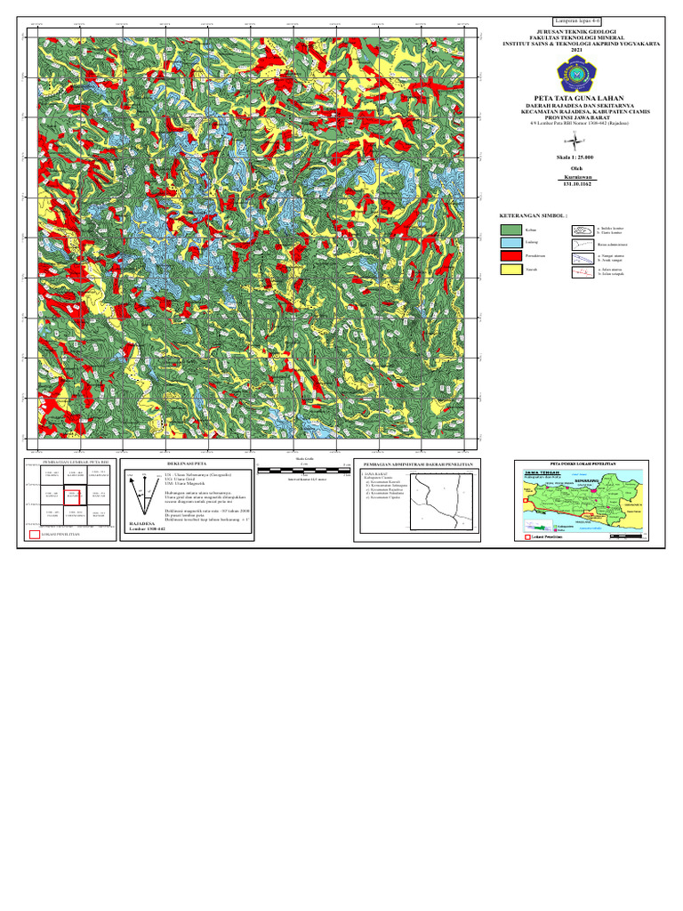 Peta Tata Guna Lahan | PDF