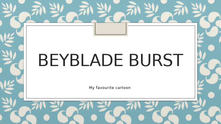 Beyblade | PDF