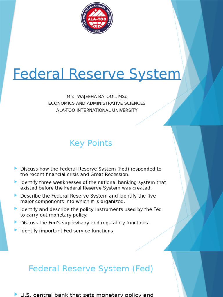 Federal Reserve System | PDF | Federal Reserve | Banks