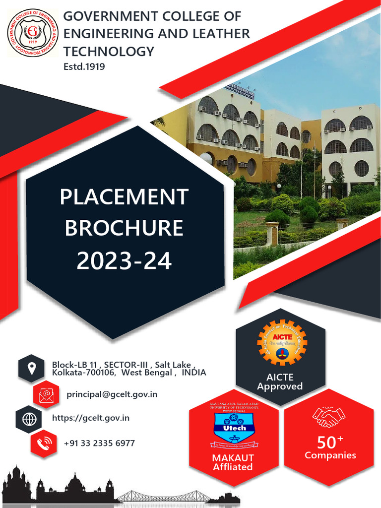 GCELT Placement Brochure 2023 1 | PDF | Recruitment