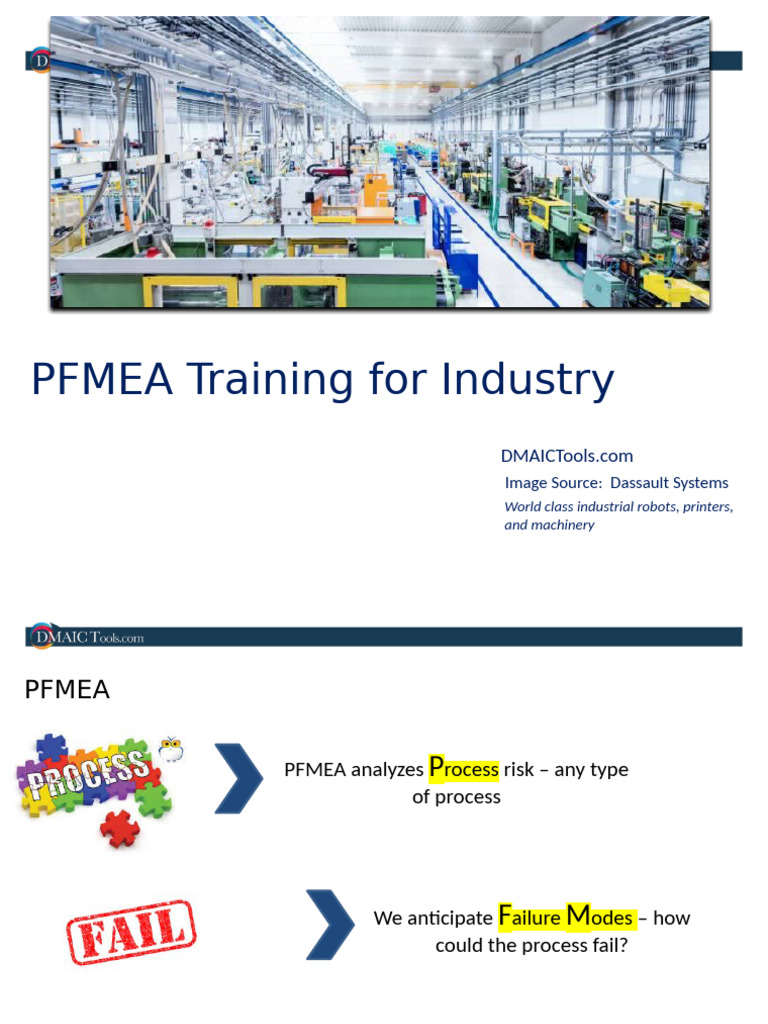 PFMEA Training | PDF | Risk | Safety