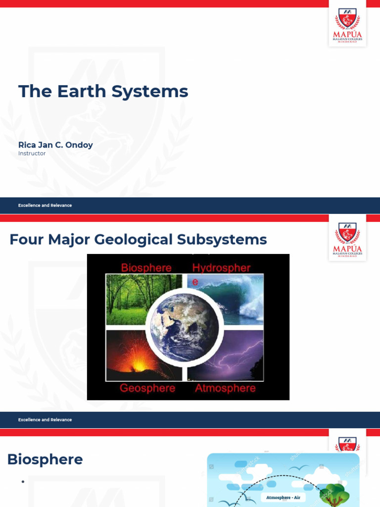 Earth Systems, Biogeochemical Cycles | PDF | Nitrogen | Water Cycle