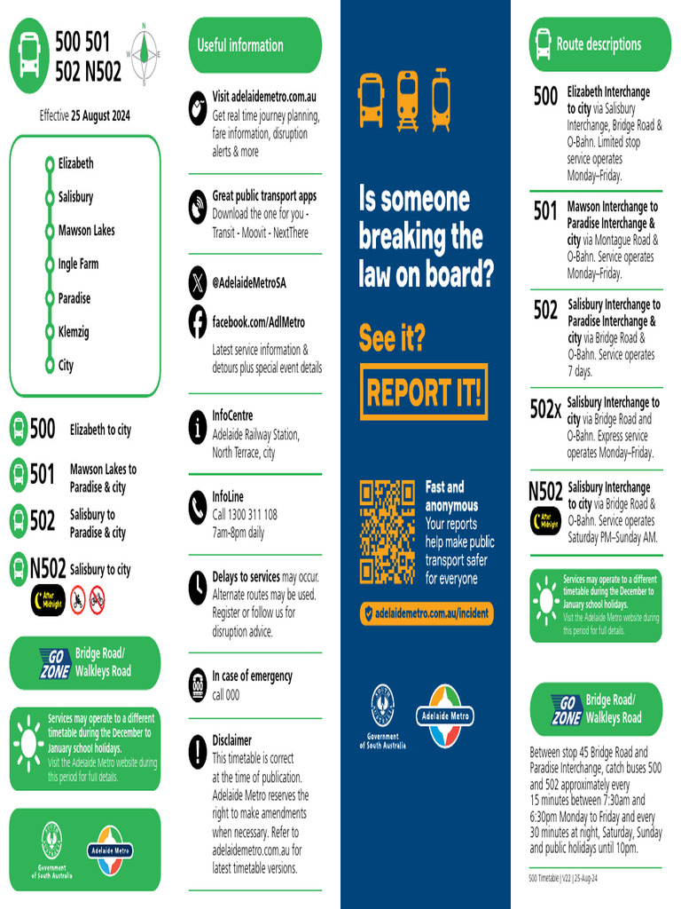 500 Ttable Routemap 25 08 24 Web | PDF | Sustainable Transport ...