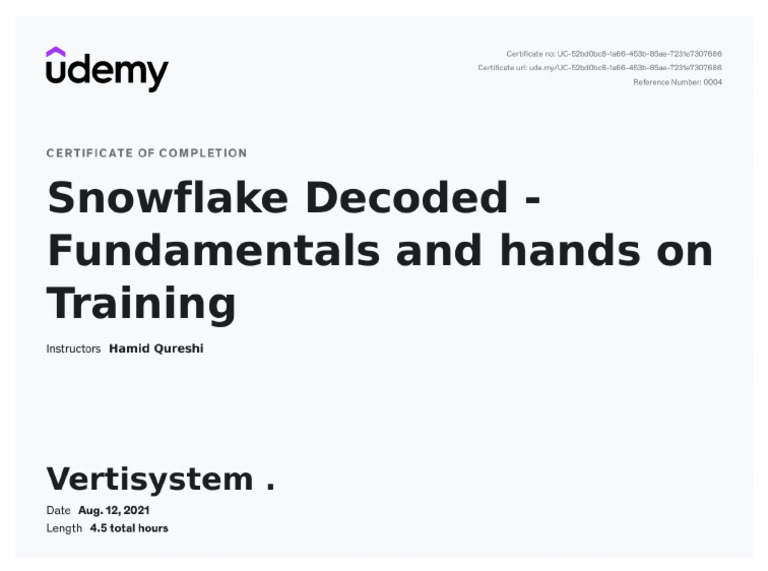Snowflake | PDF