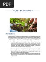 Advantages and Disadvantages of Organic Farming | PDF