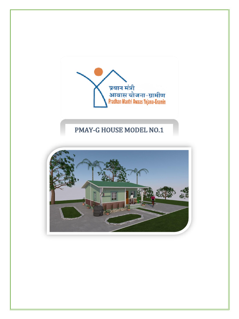 New_PMAY-G_Model-1 | PDF | Concrete | Masonry