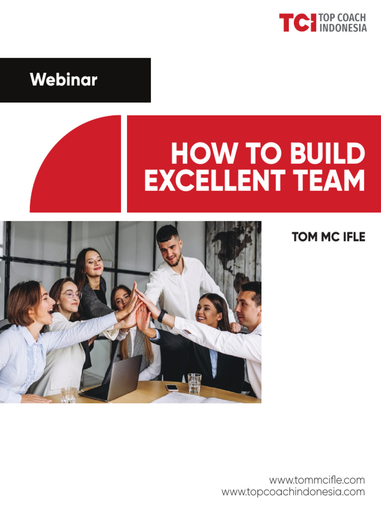 Handout - How To Build Excellent Team | PDF