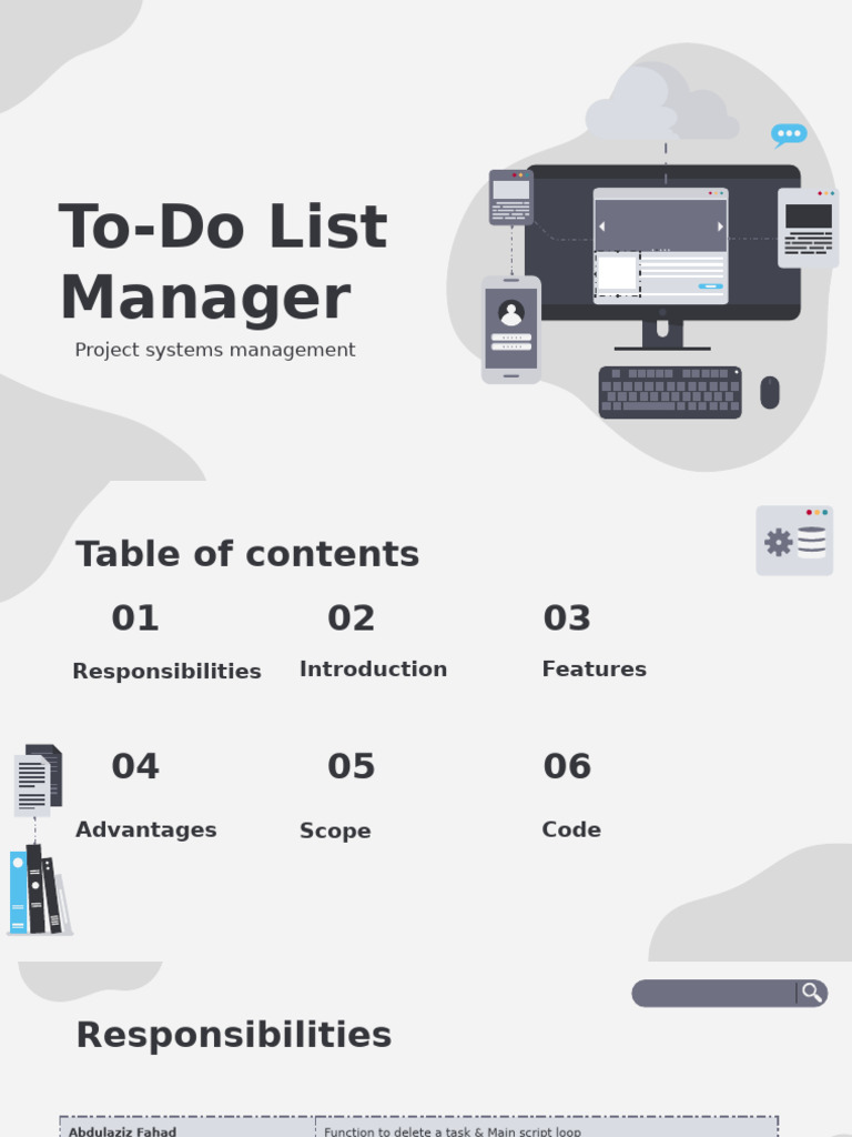 To Do List Project | PDF | Shell (Computing) | Computer Engineering