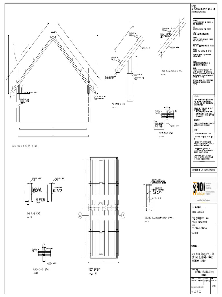 Roof Details-ROOF (2) | PDF