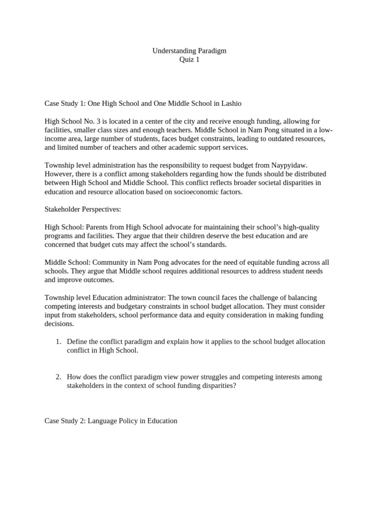 Undersanding Paradigm Q 1 | PDF | Multiculturalism | Multilingualism