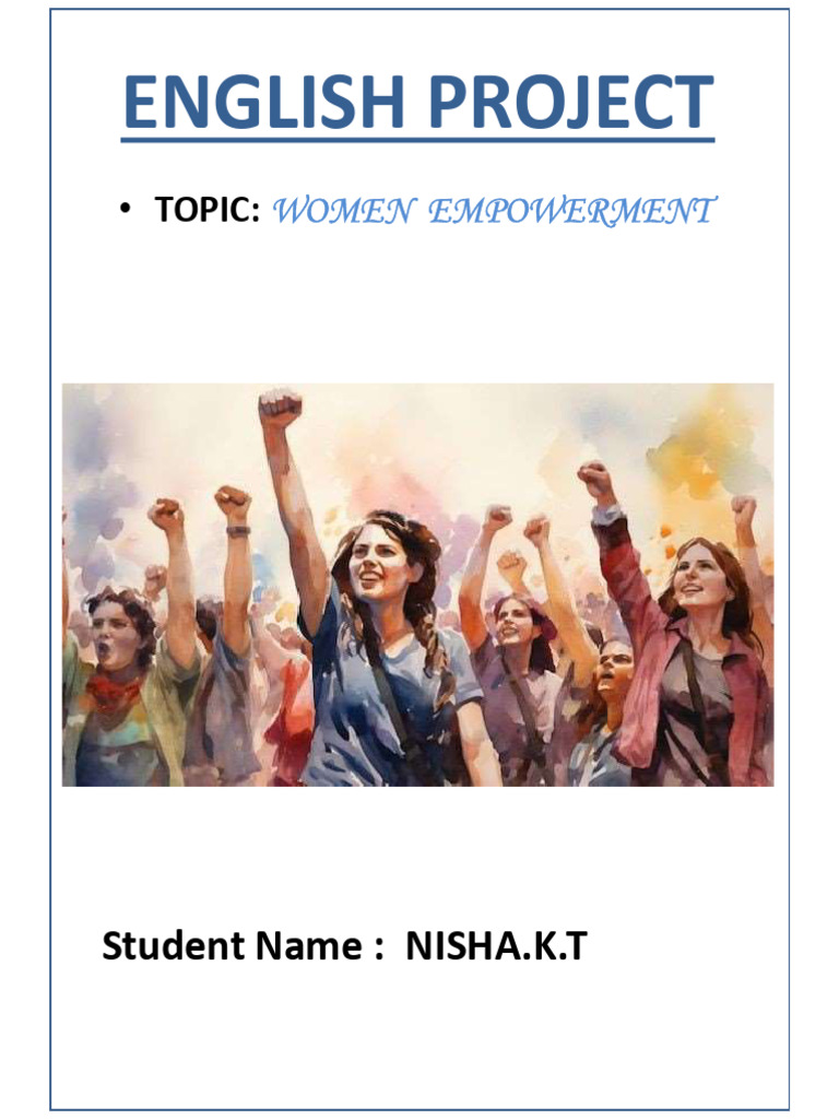 NISHA 1 SLIDE | PDF | Empowerment | Gender