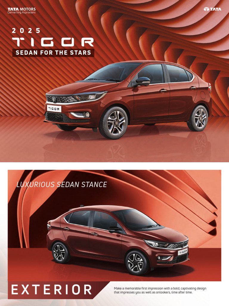 2025 Tigor Brochure Main | PDF | Car | Automatic Transmission