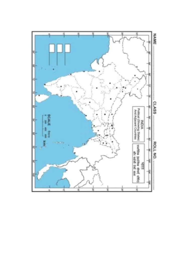 Political Map of India | PDF