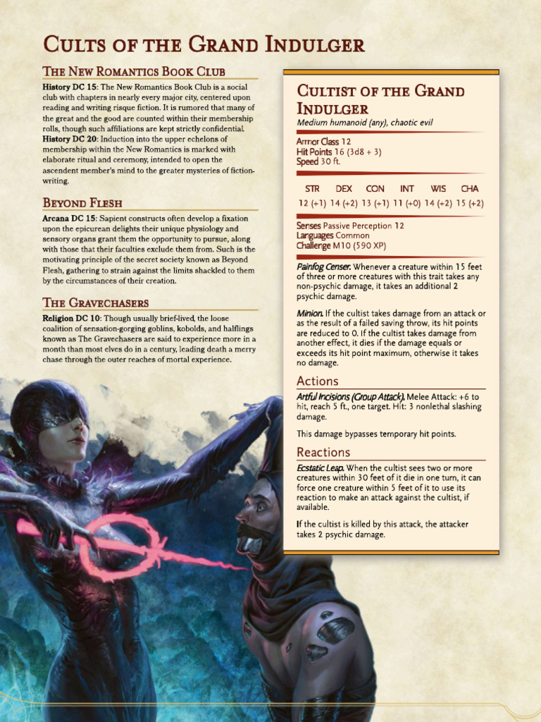Cult of Grand Indulger Better | PDF