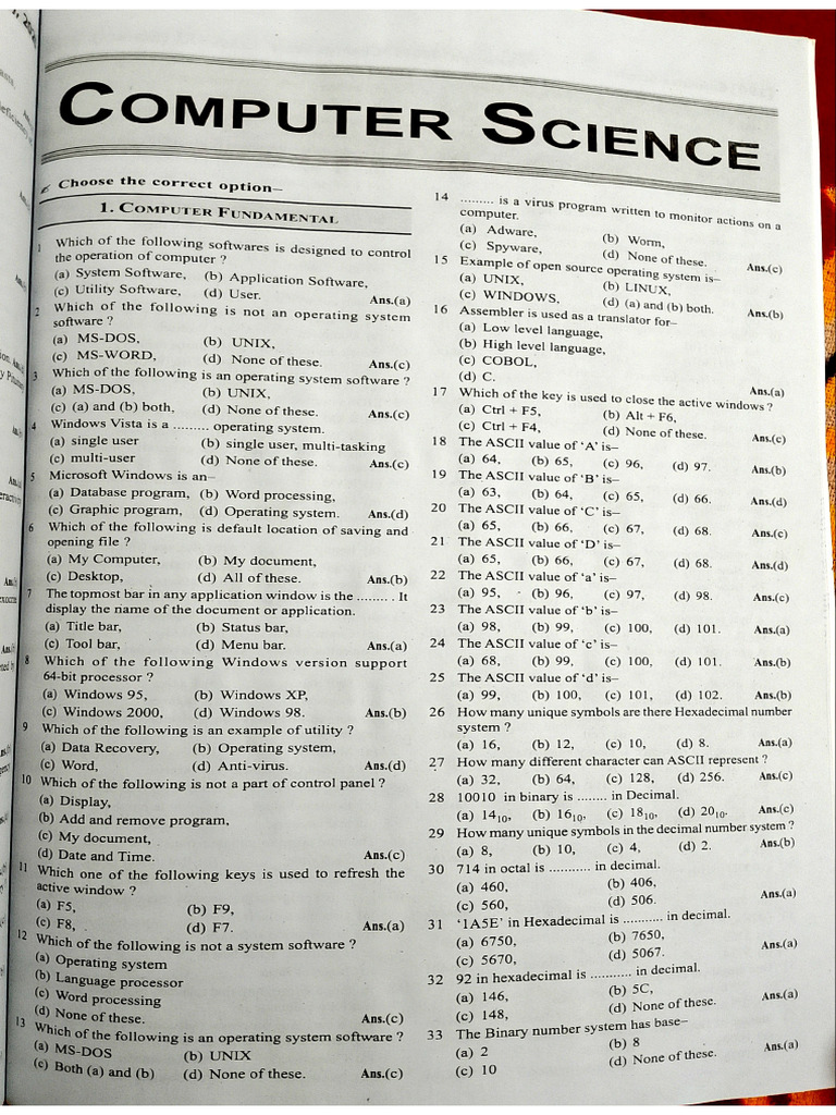 Computer Science Class 11th Pdf 20241229 23 11 54 By Rahul Kumar Pdf
