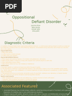 Oppositional Defiant Disorder Rating Scale - Preliminary Evidence of ...