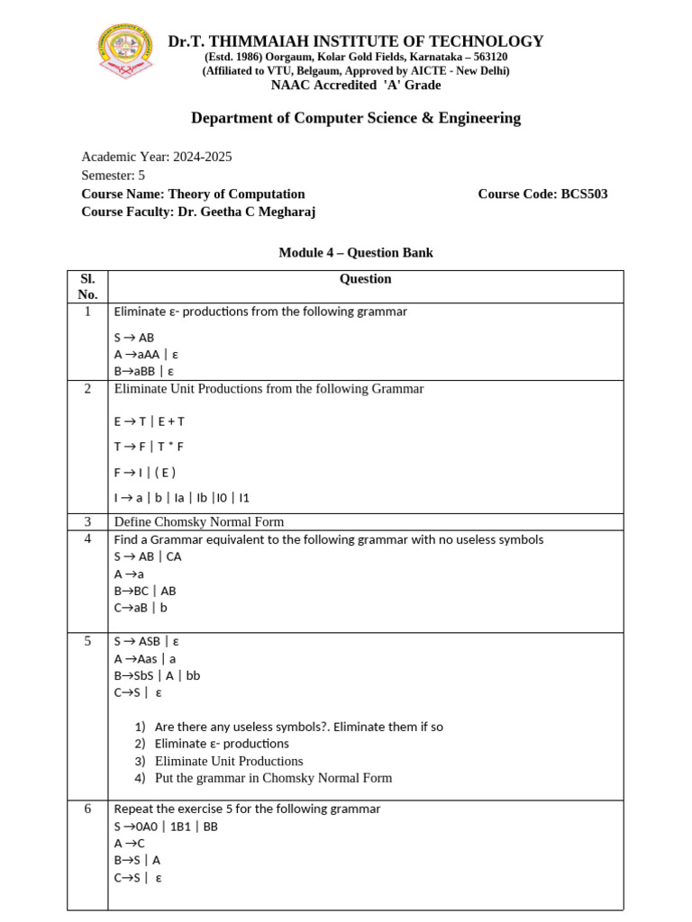 Bcs503-Os Module4,5 Qb | PDF | Computer Science | Theoretical Computer ... Bcs503-Os Module4,5 Qb | PDF | Computer Science | Theoretical Computer ...