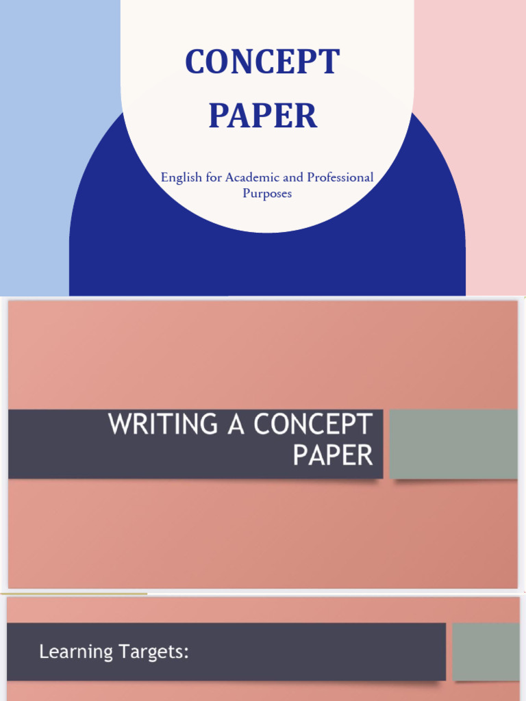 CONCEPT PAPER - PROJECT and ACADEMIC RESEARCH | PDF | Business | Economies