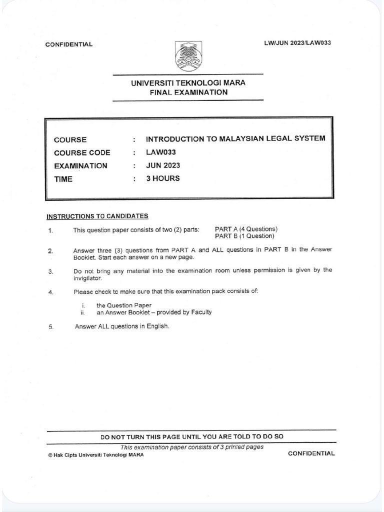 Law 033 Jun 2023 | PDF