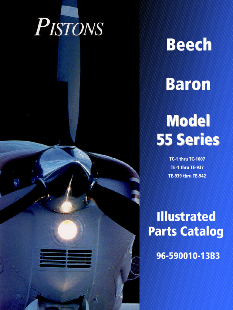 Beech Baron Model 55 Parts Catalog | PDF