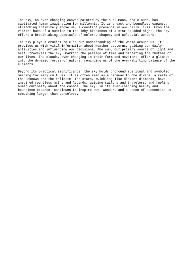 Sky | PDF