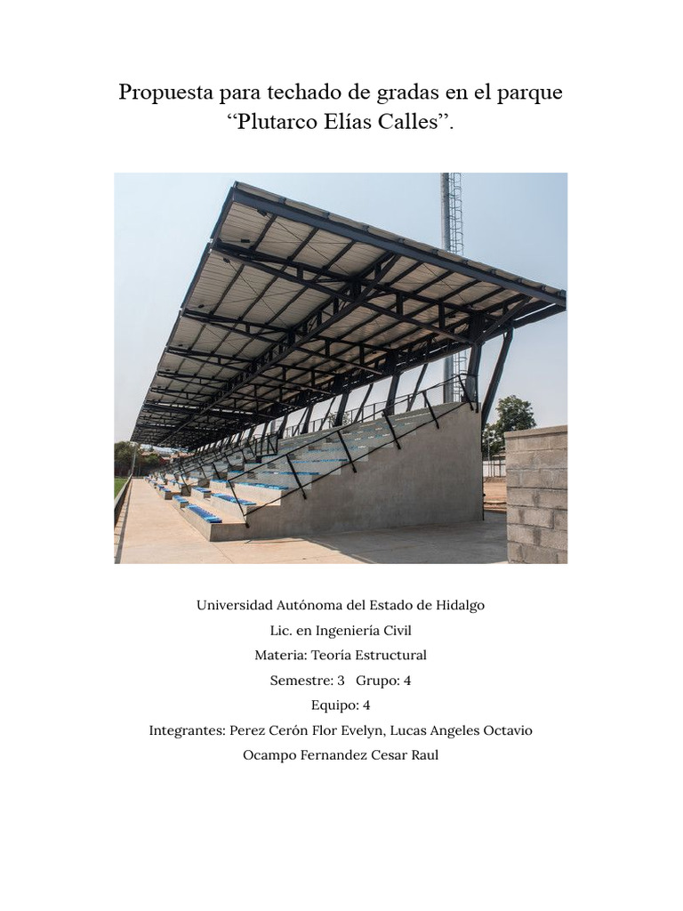 Proyecto - Teoría Estructural | PDF