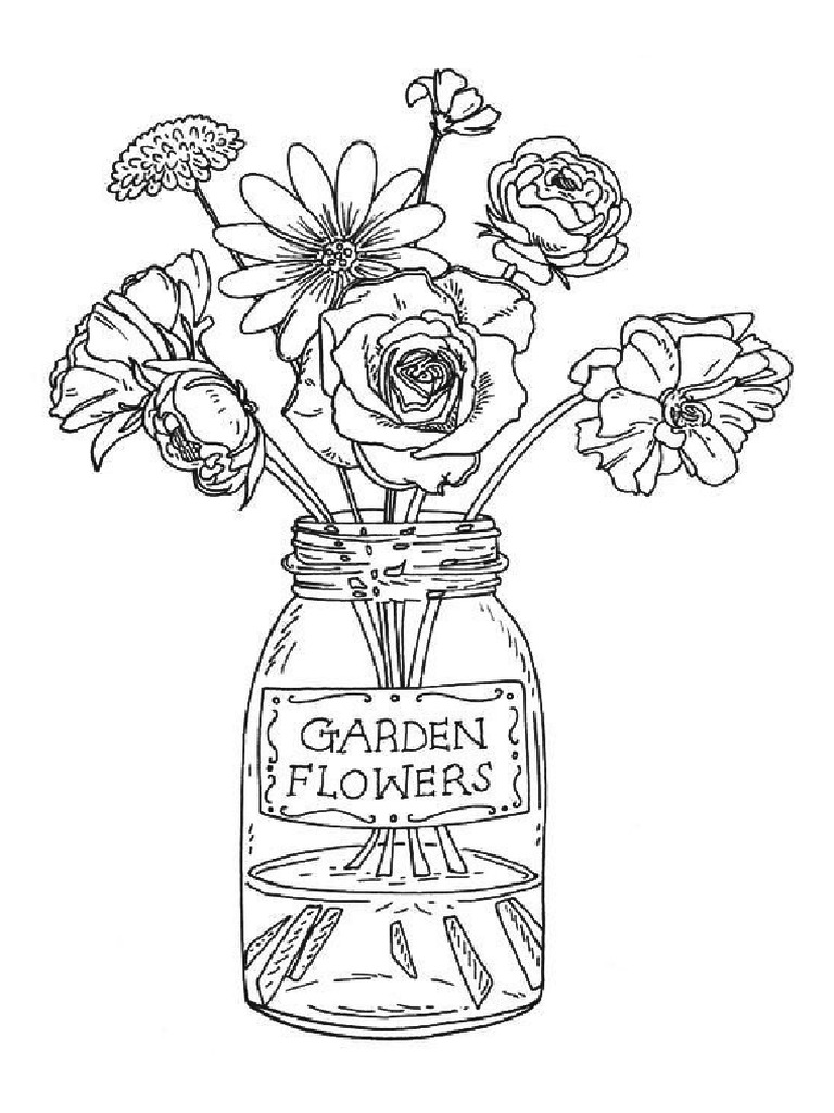 A4 - 13 Jar of Flower | PDF