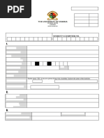 Dwu Non School Leaver Application Form | PDF | Science | Mathematics
