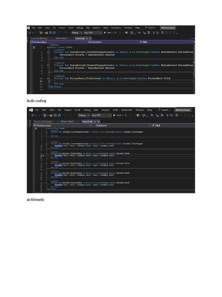 Bulb Coding: Arithmetic & Color Combinations | PDF