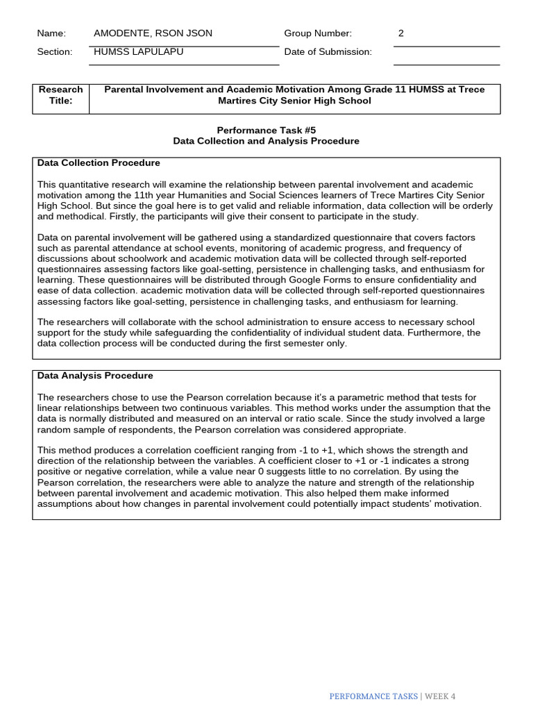 rson 0.5 | PDF | Scientific Method | Statistical Analysis